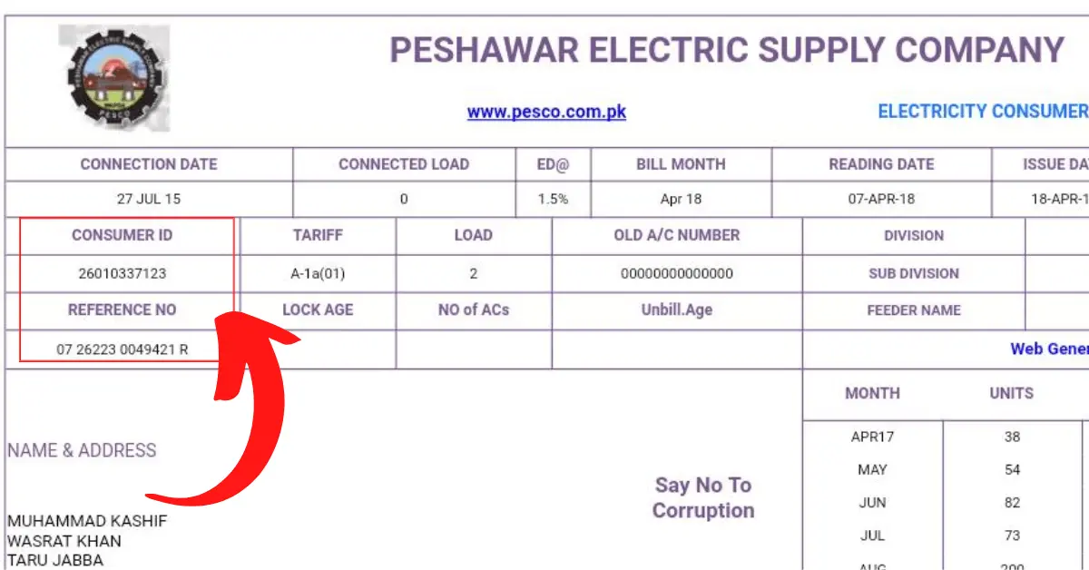 PESCO Online Bill | Check and Pay Duplicate PESCO Bill 2025